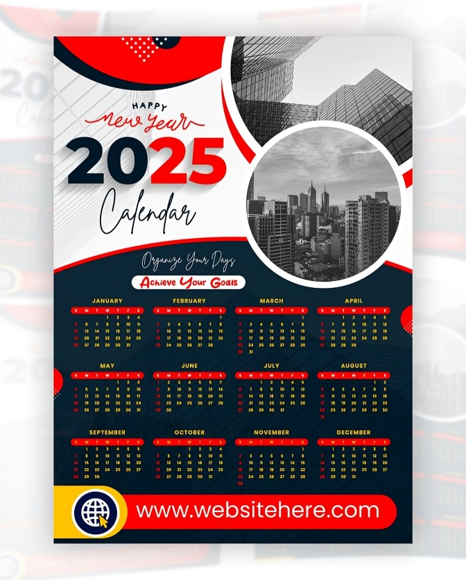 Single page Calendar – Deking Printing Hub